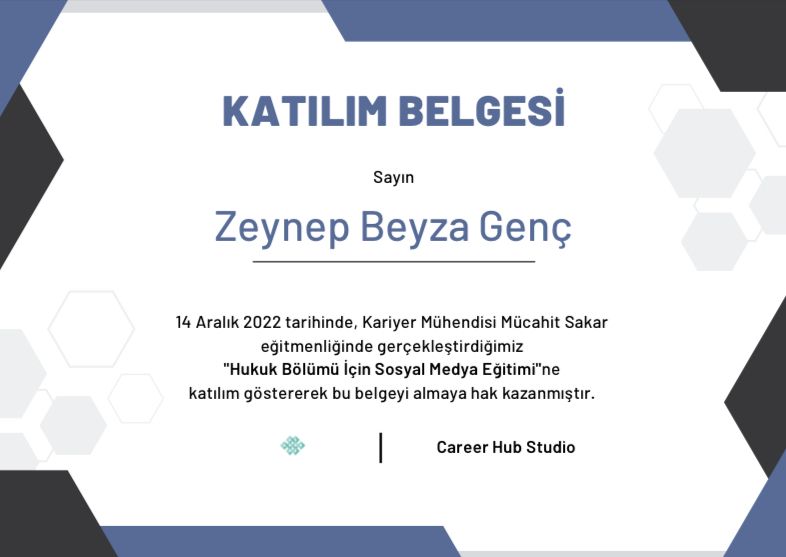 Zeynep Beyza Genc - Student at law | LinkedIn