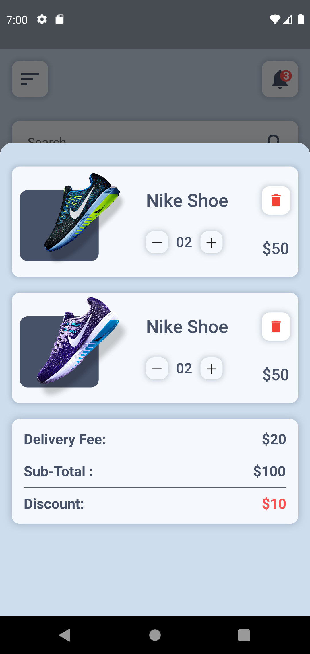 GitHub - umitalbayrakk/Nike-Shopping-App-Flutter-UI: In this application, the UI screen was ...