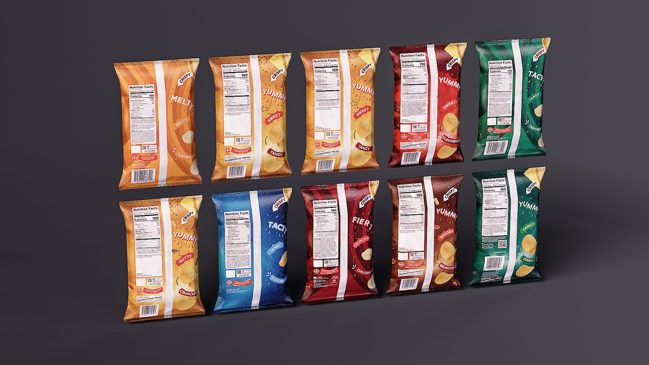 Snack Pack Cips - 3D model by Voidy Entertainment (@VoidyAssets ...