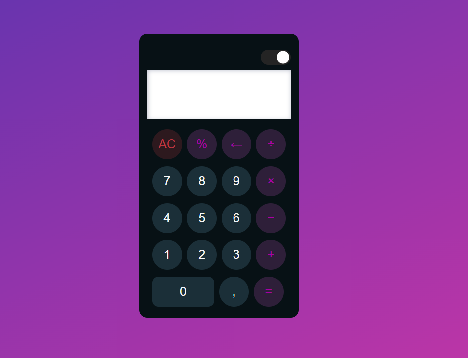 Github Eneskabakayacalculator Calculator Made Use Html Css And Javascript