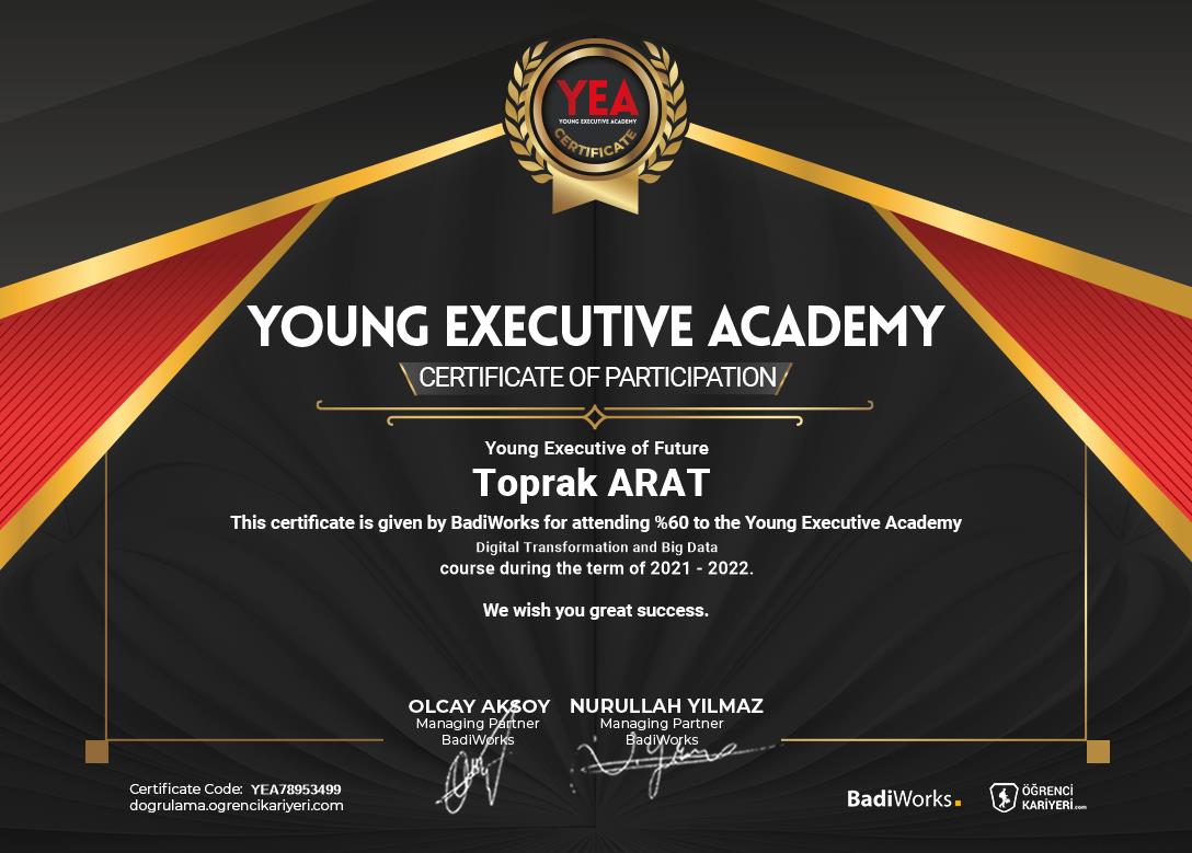 Toprak Arat - Digital Marketing Manager | Supplier&Logistics Coordination | System Analyst ...