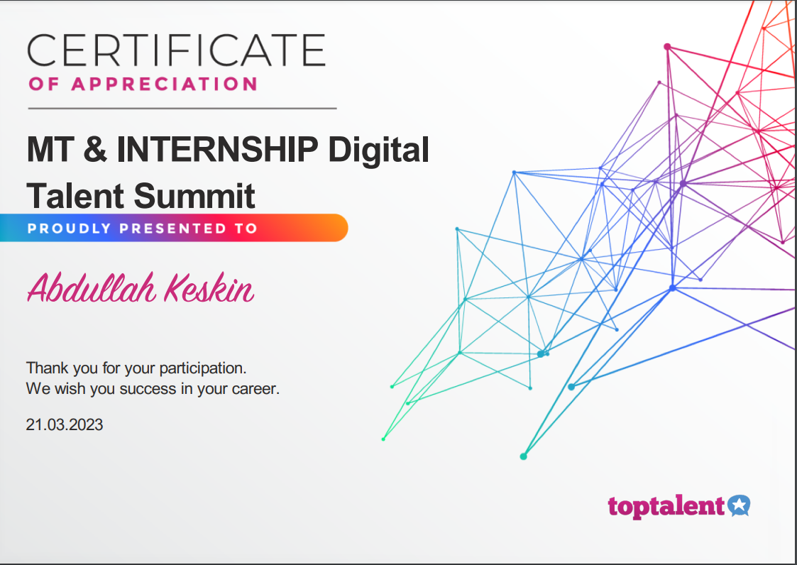 Abdullah Keskin - Industrial Engineering Student | LinkedIn
